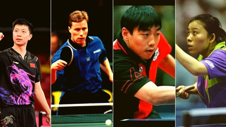 Masters of the Table: Famous Ping Pong Players and Their Signature ...